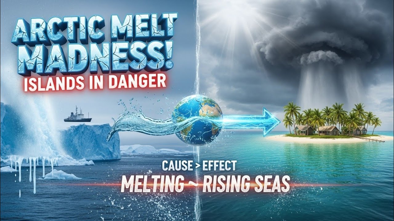 Arctic Melt Madness: How Rising Seas Threaten Island Nations - YouTube