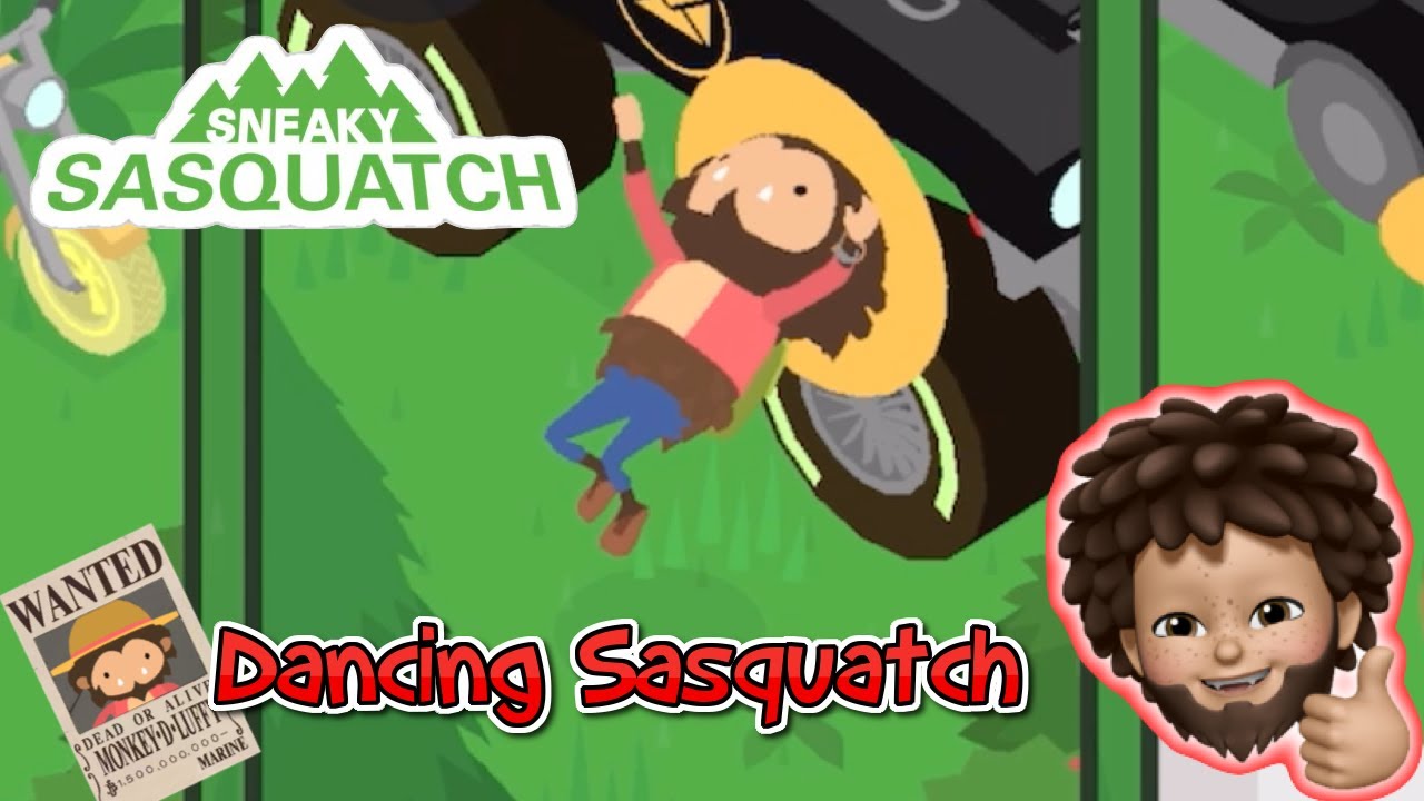 Sneaky Sasquatch - Dancing Sasquatch at the Title Screen - YouTube