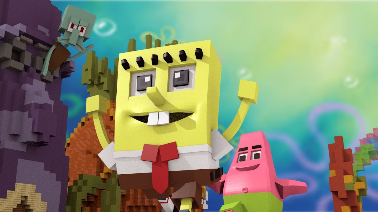 Minecraft | SPONGEBOB SQUAREPANTS IN MINECRAFT! (Bikini Bottom ...