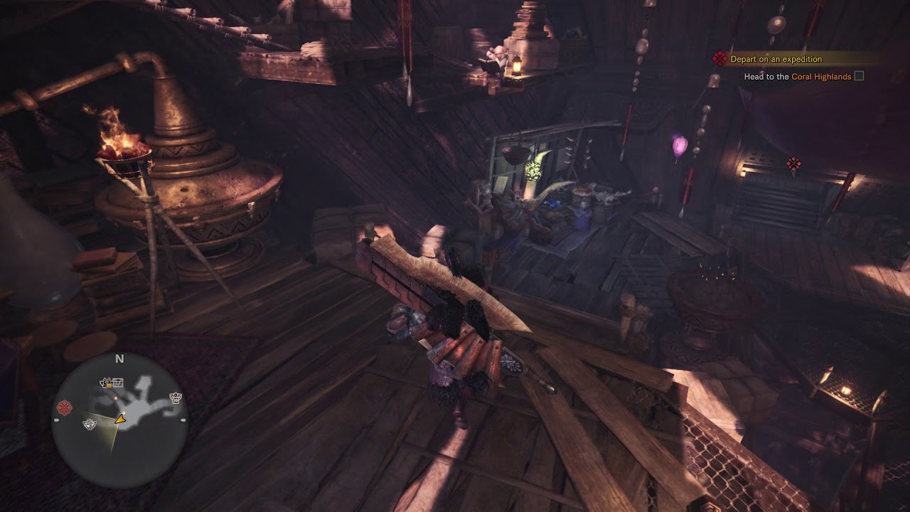 Monster Hunter: World - Great Ravine: Third Fleet Research Base: Elder ...