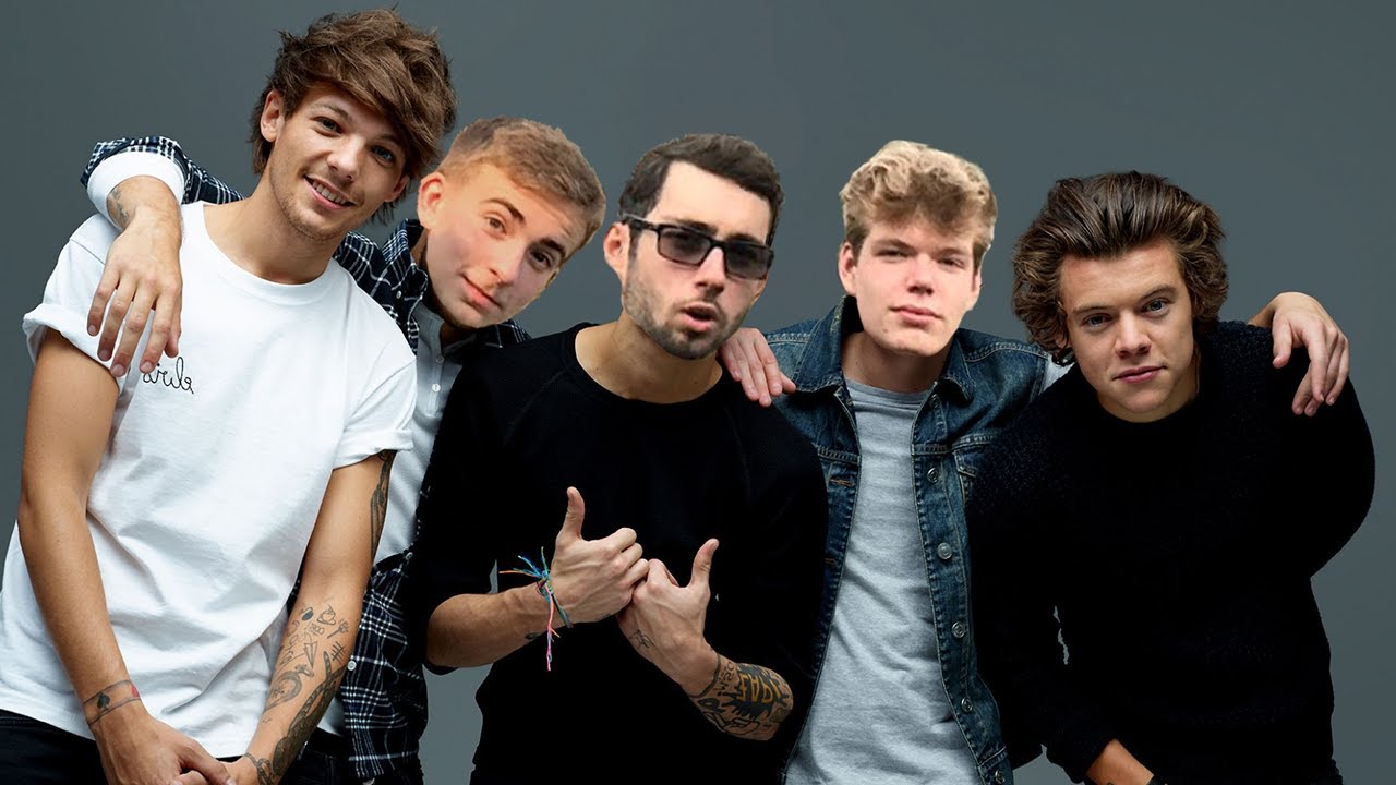 MY GUY FRIENDS REACT TO LARRY STYLINSON LYRICS - YouTube