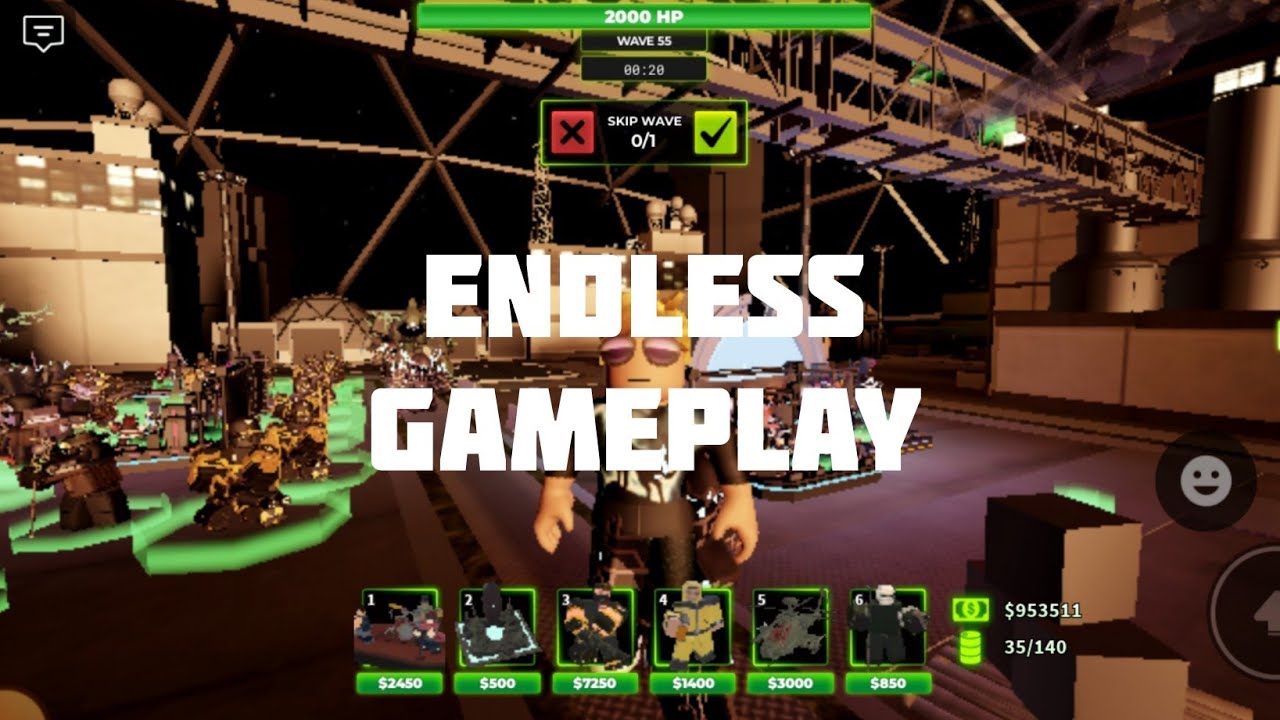 Tower defense x endless gameplay - YouTube