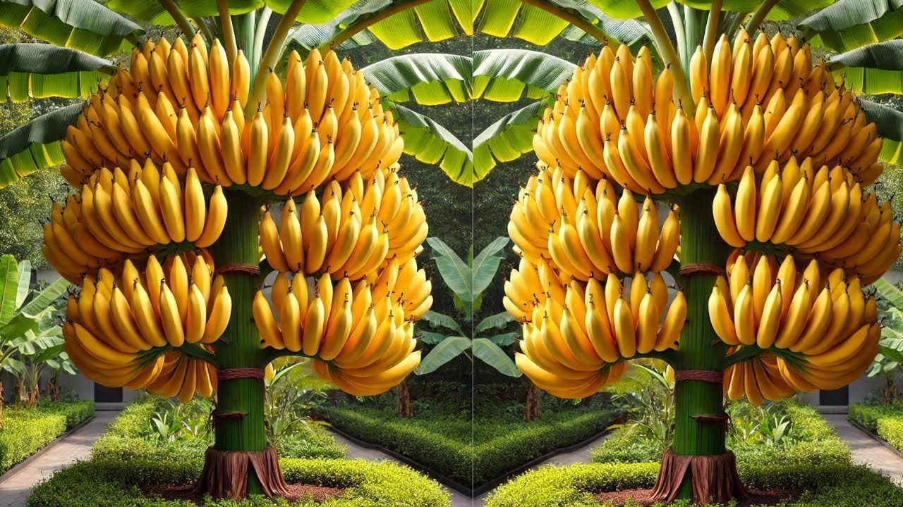 How to Grow a Healthy Banana Tree: A Step-by-Step Guide 🍌🍌🍌 - YouTube
