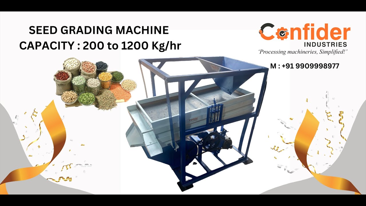 Seed Sorting Machine - Best solution at #reasonable price | For All ...