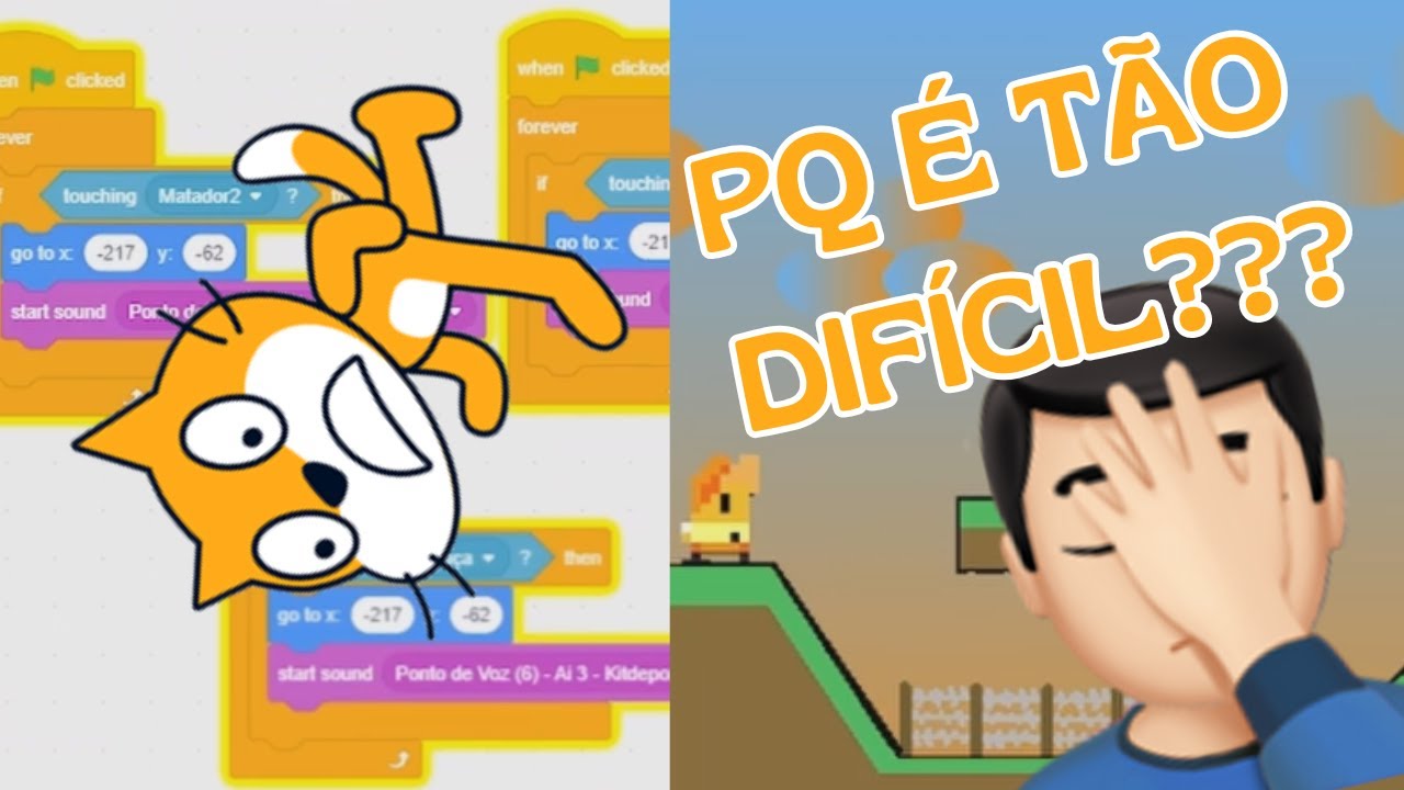 Gamedev PROFISSIONAL testa Scratch - YouTube