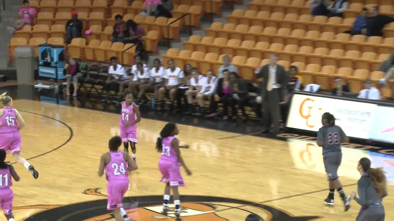 Campbell Womens Basketball vs Winthrop - 2/2/15 - YouTube