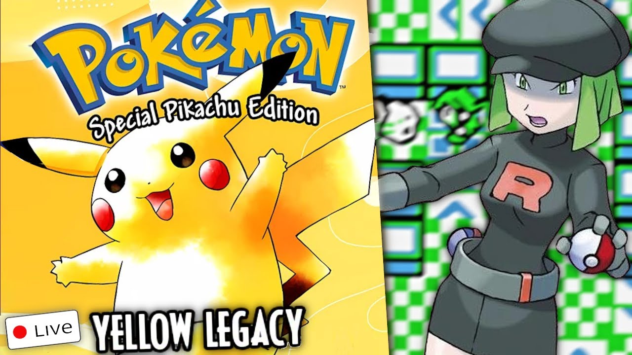 Pokémon Yellow Legacy [Definitive Run] Team Rocket HQ (Hideout) Silph ...