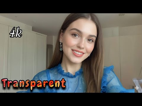 [4K USA] Transparent Ruby Fashion Haul Try-On Haul #3