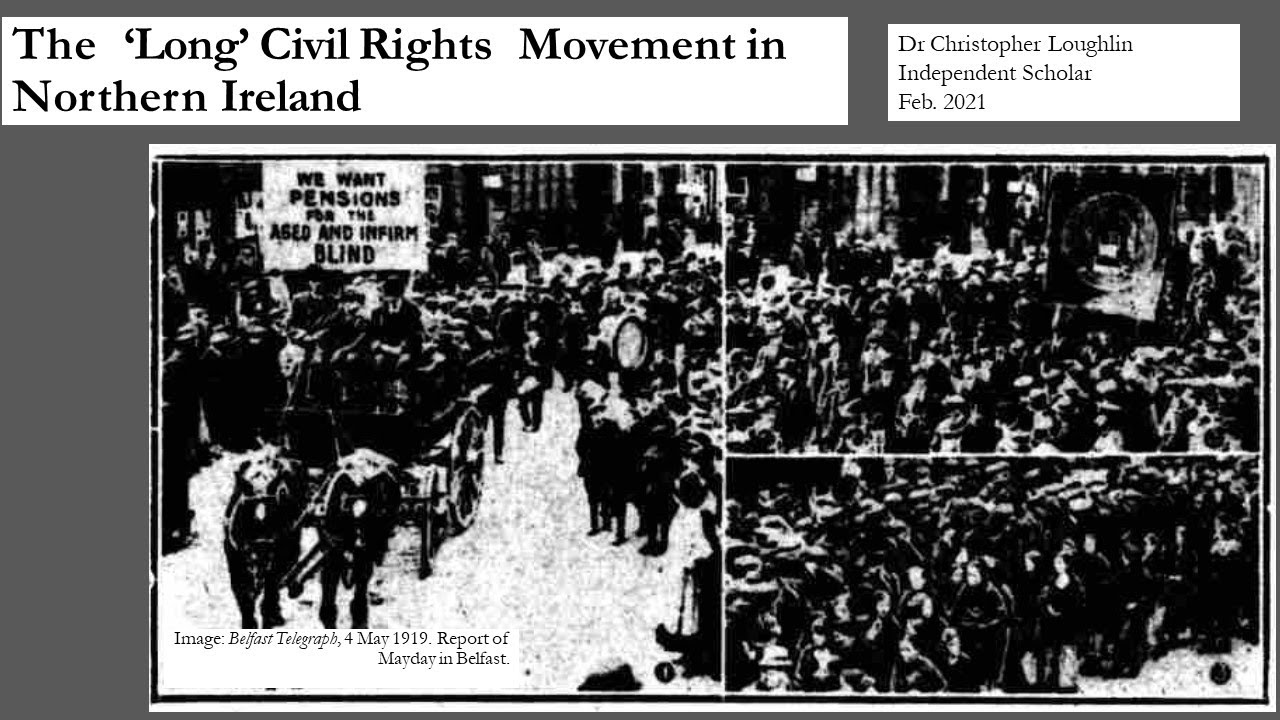 Dr Christopher Loughlin: 'The "Long" Civil Rights Movement in Northern ...