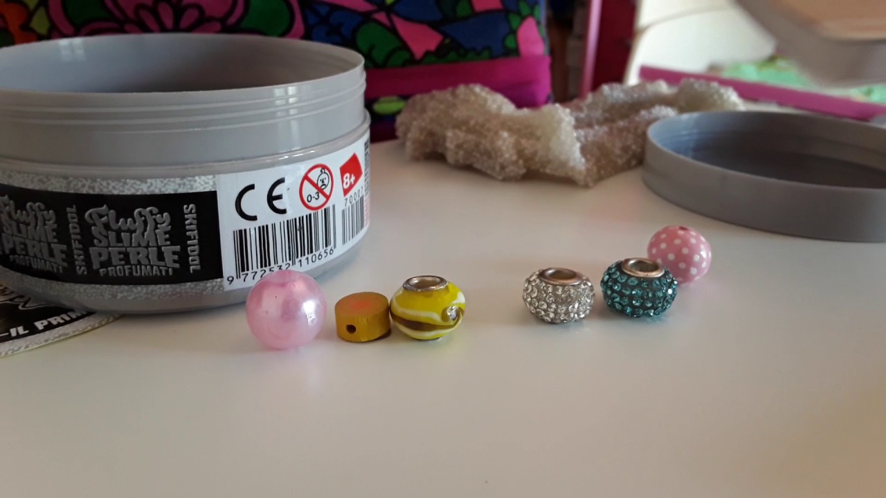 Nuova chellenge slime perle - YouTube