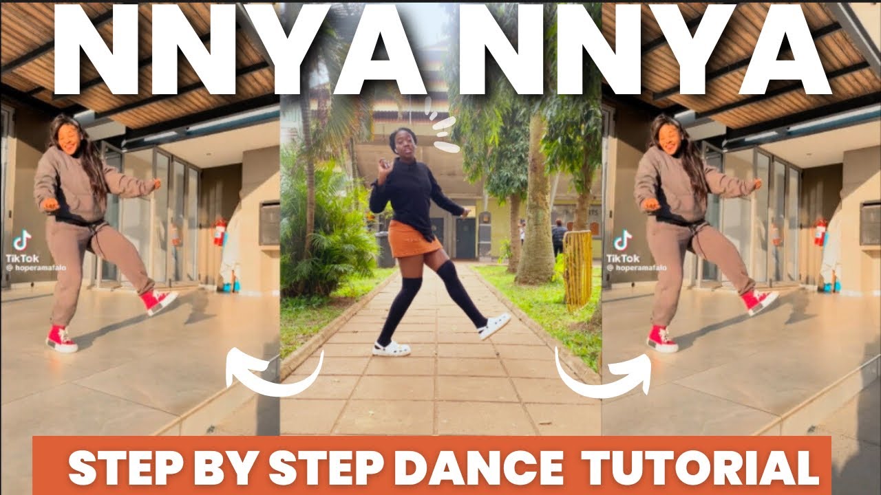 NNYA NNYA Amapiano Dance Tutorial STEP BY STEP | Beginner Friendly - YouTube