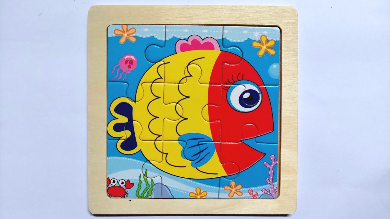bermain puzzle ikan lucu.cute fish puzzle game. #puzzle #fish - YouTube