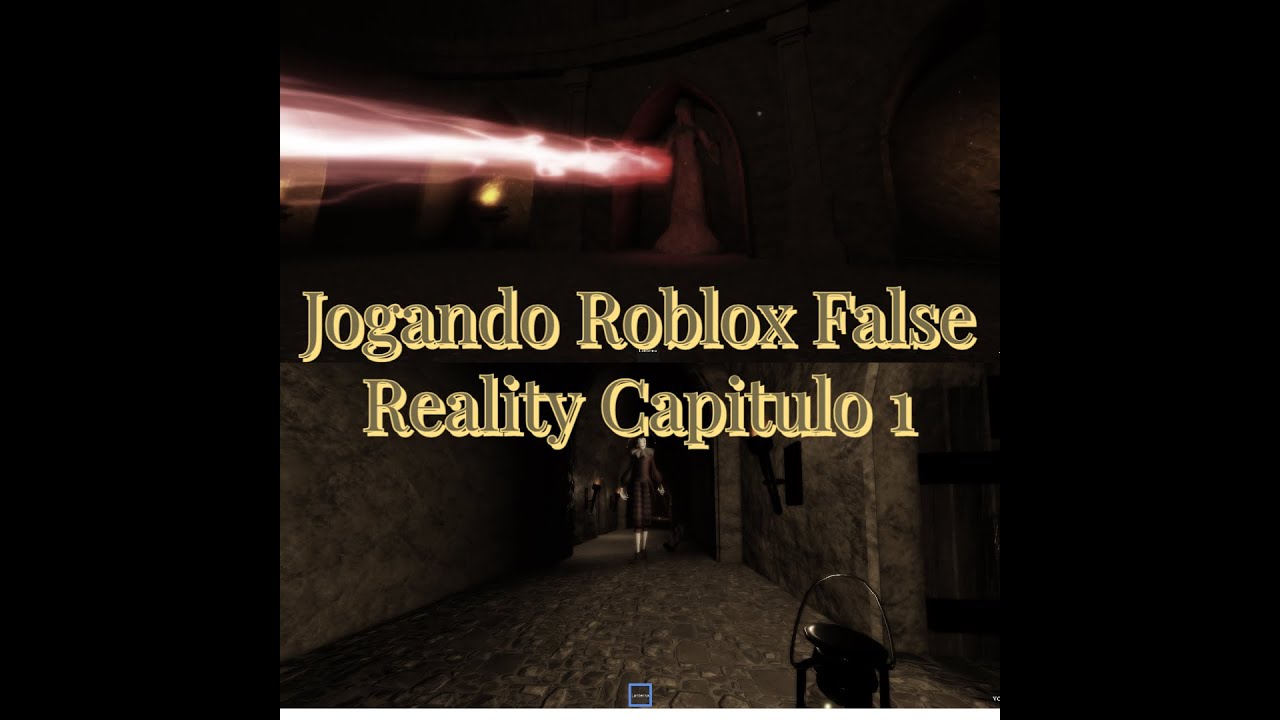 Jogando um jogo de terror no Roblox False Reality - YouTube