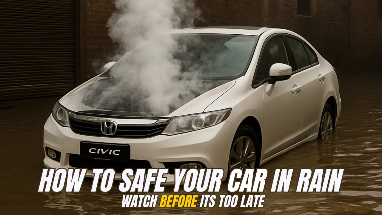 How to Protect Your Car in Heavy Rain & Flood Water | Car Safety Tips ...
