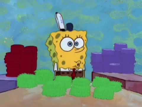 Spongebob Serving The Anchovies (2/3) - YouTube
