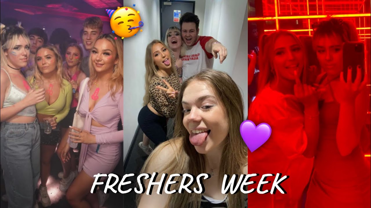 Freshers week in Manchester / Uos - YouTube