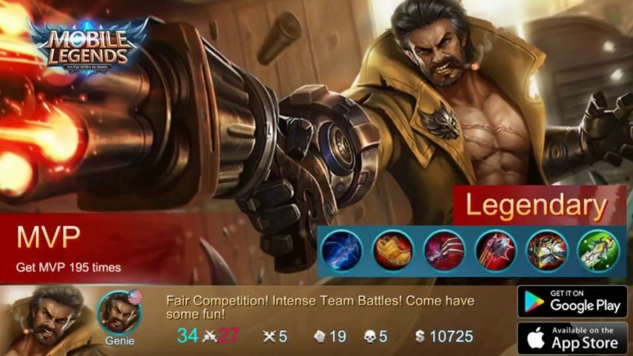 Mobile Legends : MVP Roger Best Item Build & Strategies Guide ...