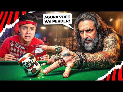 DESAFIEI O PAI DA MORGANA PARA UMA BATALHA DE CABEÇUDINHOS!