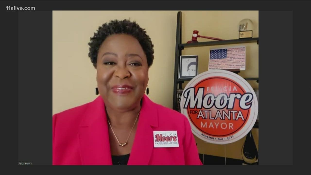 Felicia Moore, Atlanta Mayor candidate: 'I'm ready to go' - YouTube
