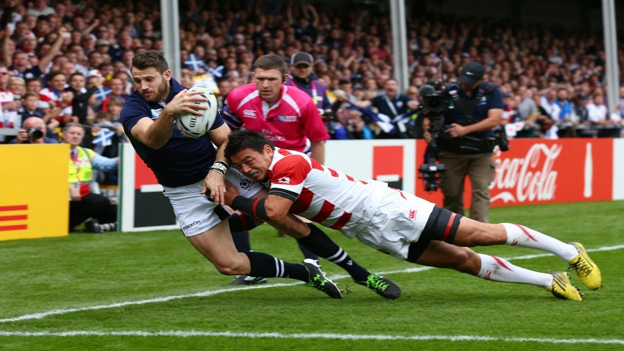 Art of Defence in Rugby - YouTube