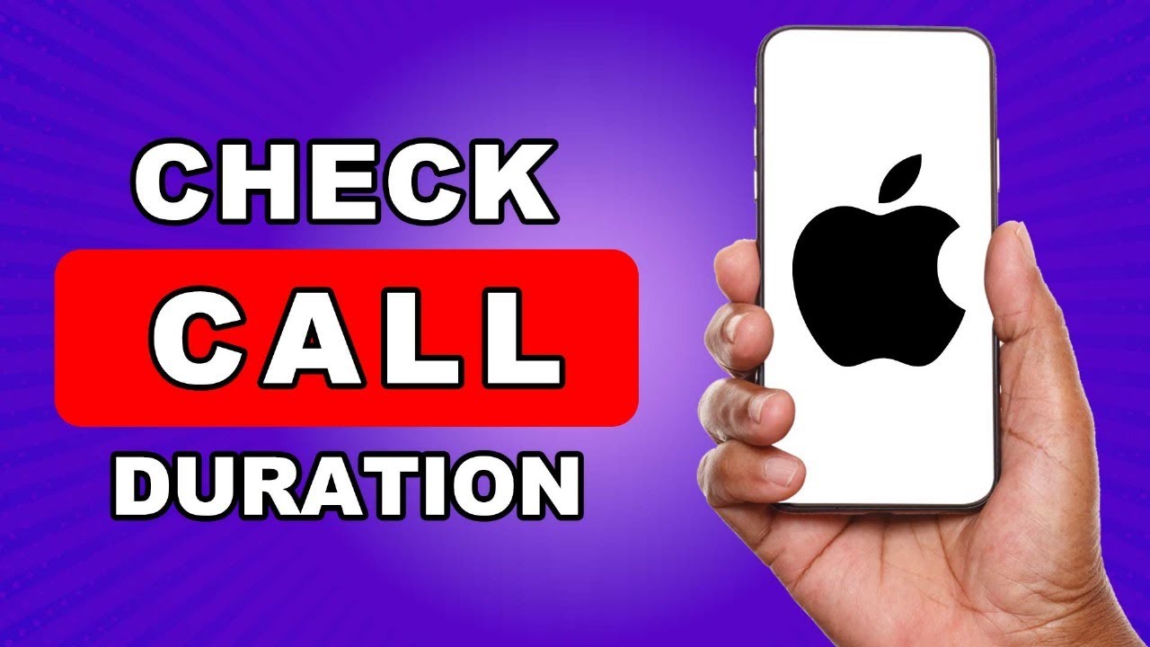 How to check call duration on iPhone - YouTube