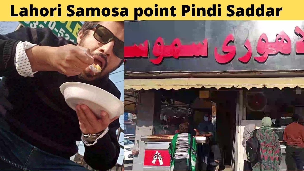 Lahori Samosa point Saddar Rawapindi | Pindi foods | saddar Rawalpindi ...
