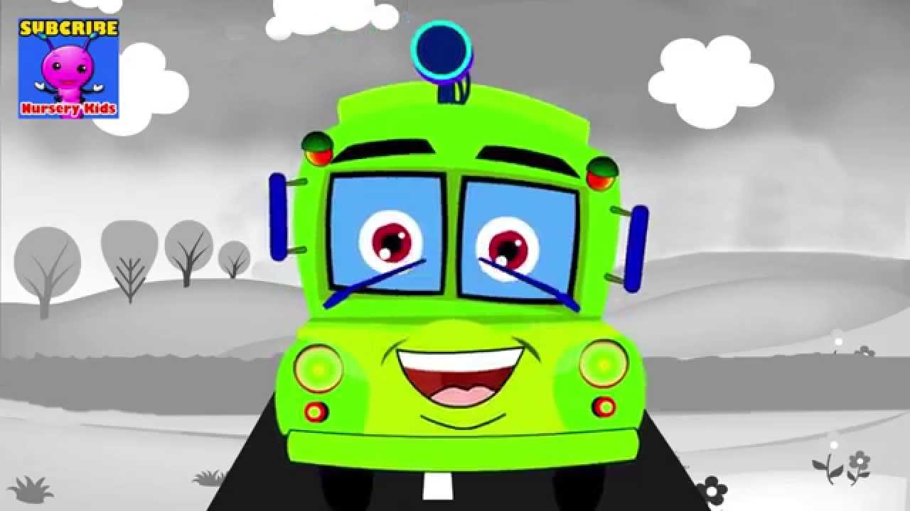 Happy Birthday Song | Funny Bus Songs | Green Bus Greetings And Song ...