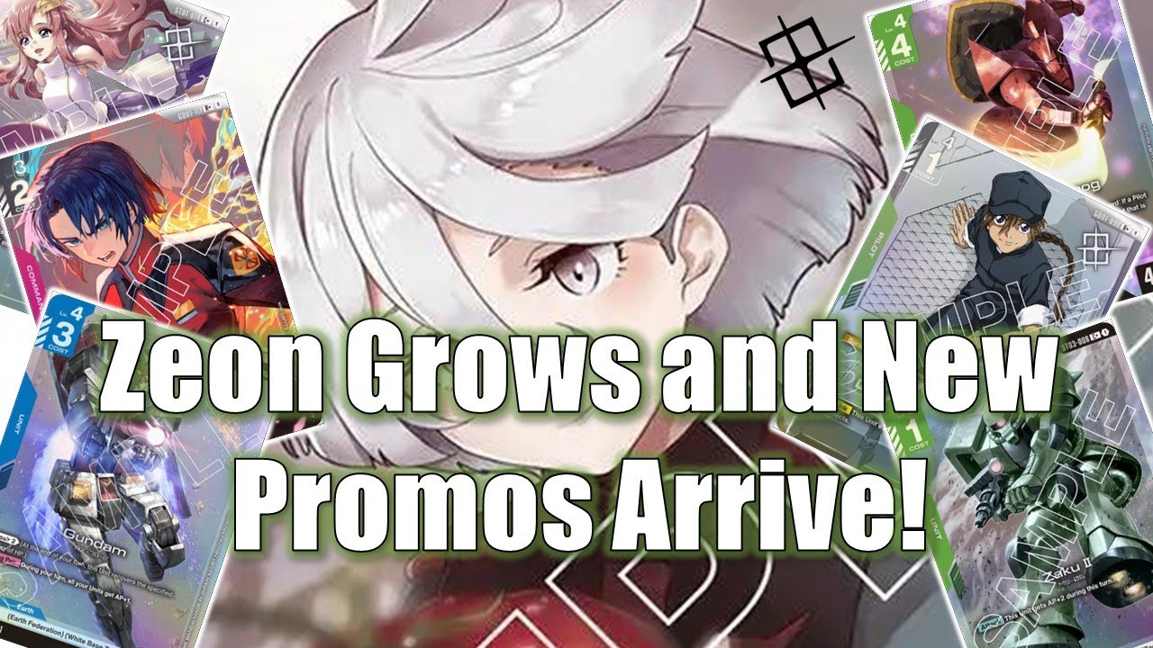 Zeon Is Growing, and New Promos Have Arrived! - Gundam Card Game Market ...