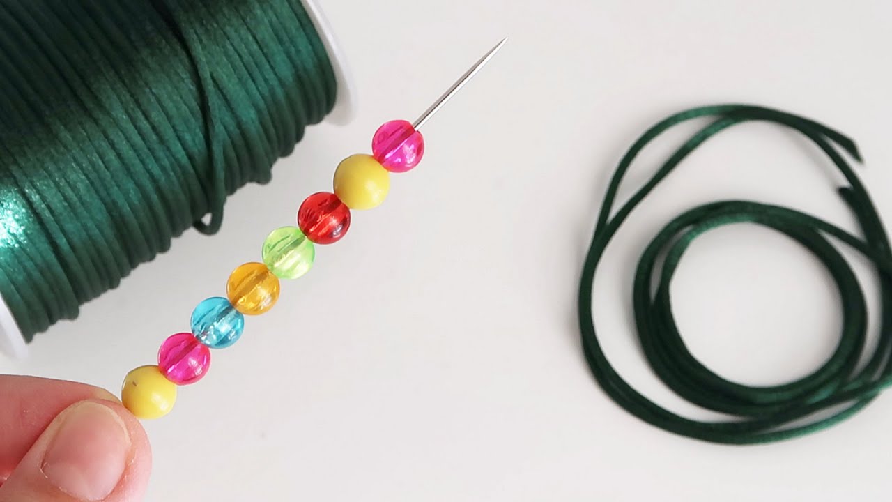 Very Easy! 😍 I MADE 100 IN A DAY WITH BEADS AND THREAD AND SOLD THEM ...