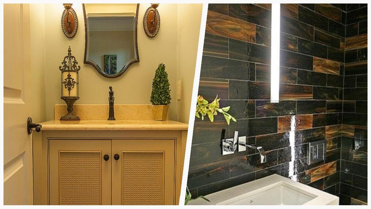 Stylish Cabinet Solutions for Small Powder Rooms | Designer CheatSheet