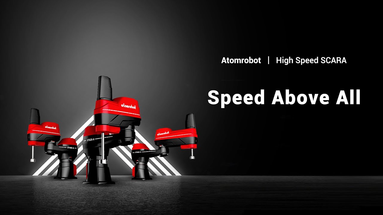 Atomrobot - Introducing High Speed SCARA Robots ST Series - YouTube