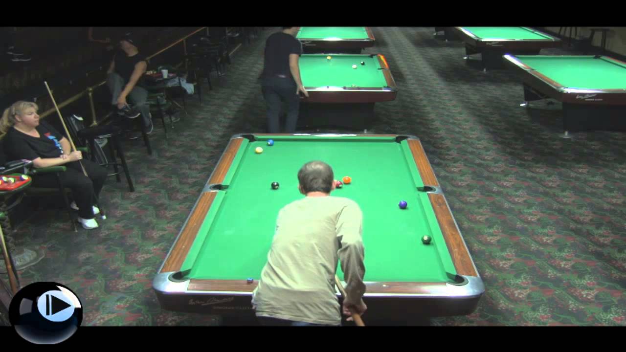 9-Ball Ring Game - Chris, Jimmy, Daniel & Lori - YouTube