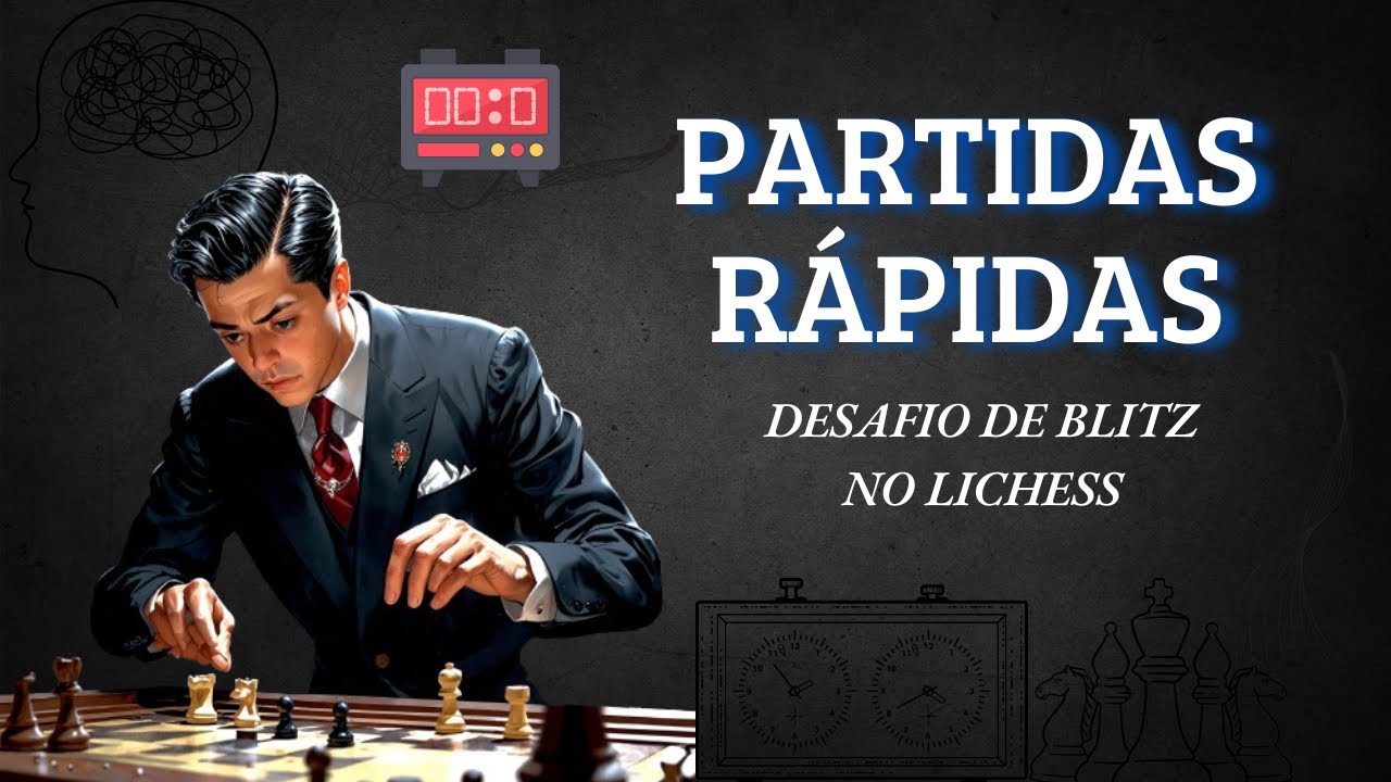 Desafios de Blitz: Jogando Xadrez Online - YouTube