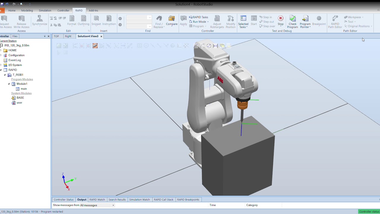 RobotStudio 1 - YouTube