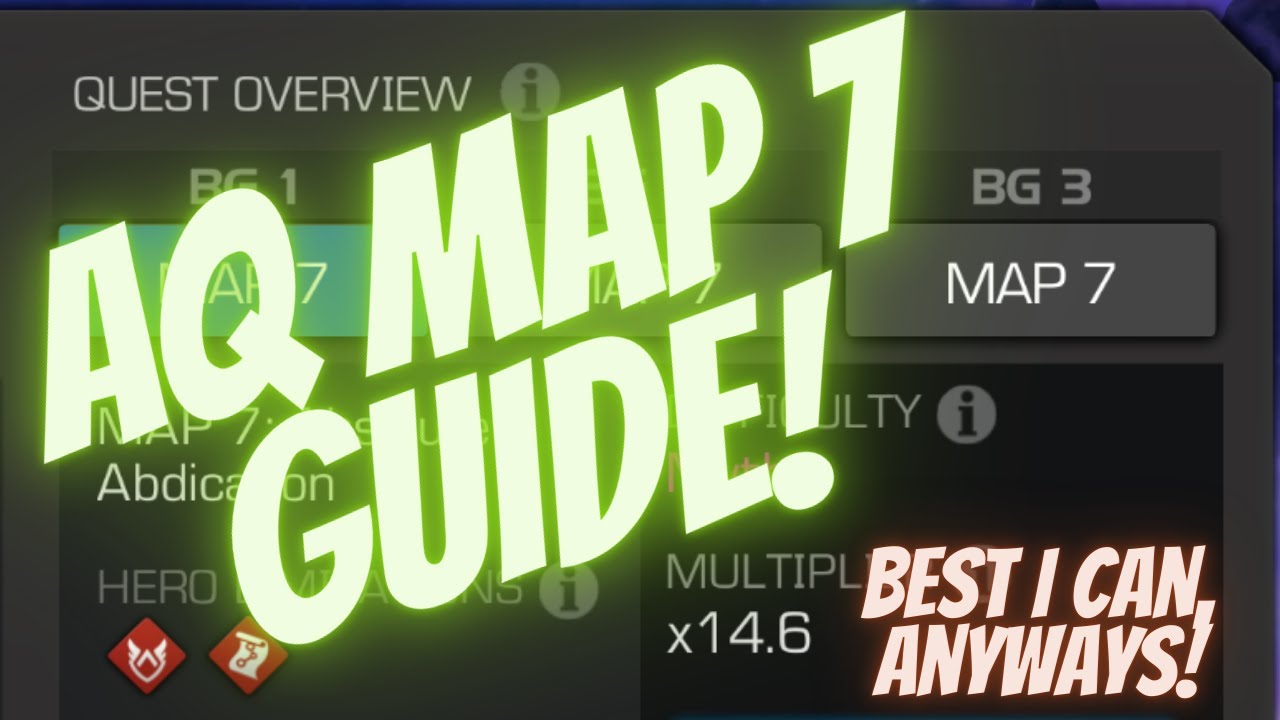 Alliance Quest Map 7 Guide Video! What To Look Out For, Path Identities ...