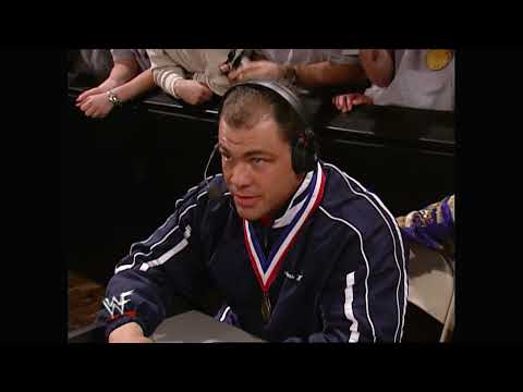 Big Show vs. The Rock vs. Chris Benoit vs. Chris Jericho (WWF RAW) HD | 2001