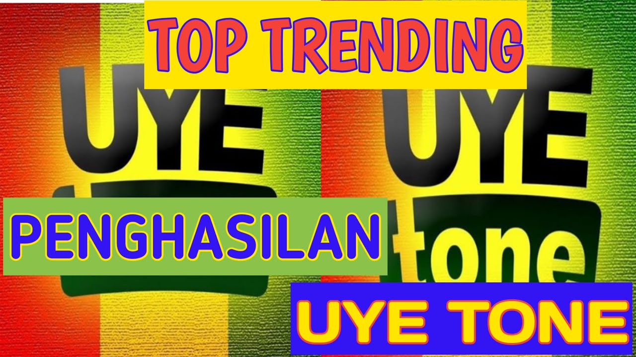 Top Trending!! Gaji Uye Tone Dari Youtube Setiap Bulan... - YouTube