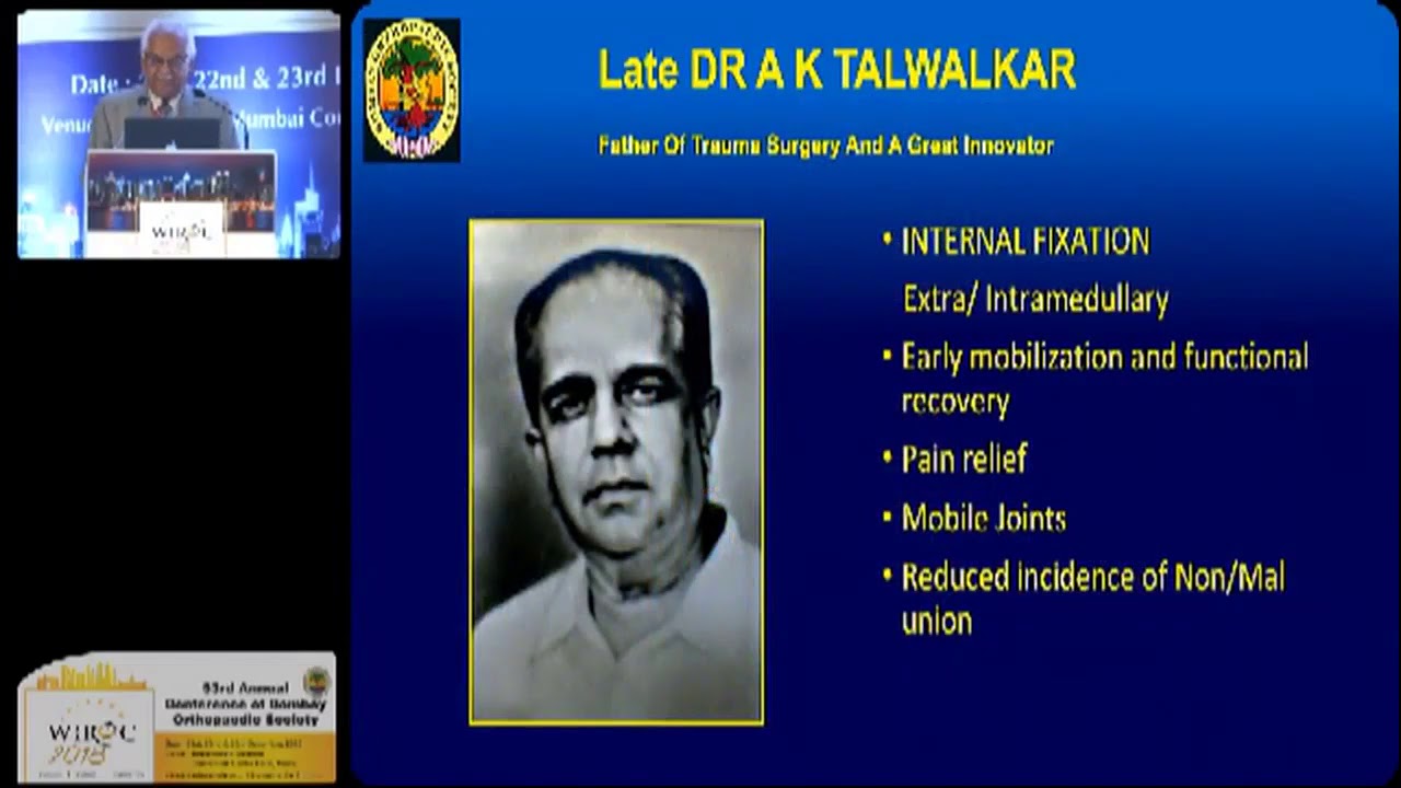 DR. A K TALWALKAR SYMPOSIUM - FAILED IT FRACTURE FIXATION ...: Dr. N. S ...