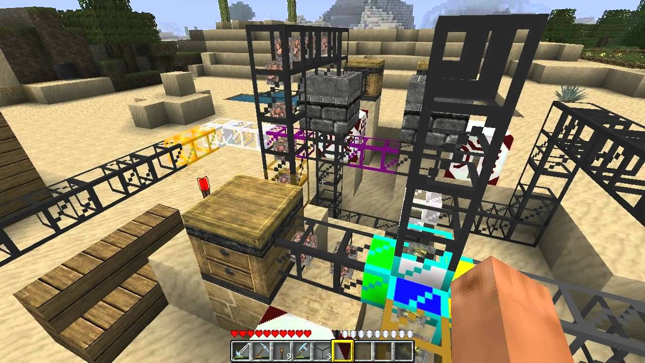 Minecraft Spezial: Buildcraft Factory Teil2 - Eloraams Redpower [Half ...