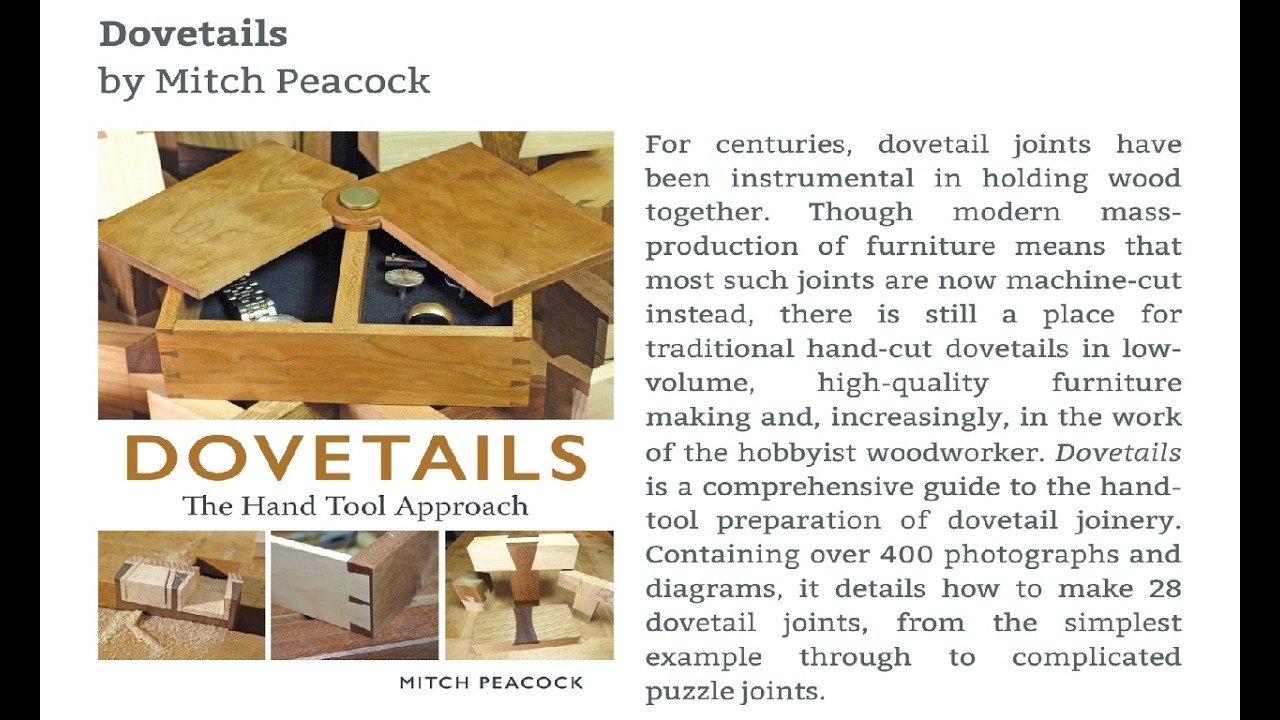 Dovetails - The Hand Tool Approach All my dovetail knowledge in one ...