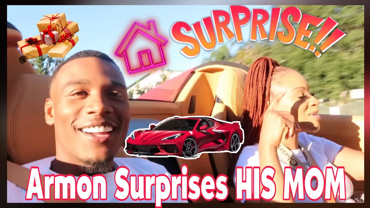Armon Surprised His Mom 🥰 (love this mother-son duo) 💕 - YouTube