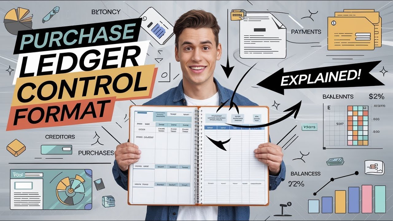 How to explain the Purchase Ledger Control Account Format? - YouTube