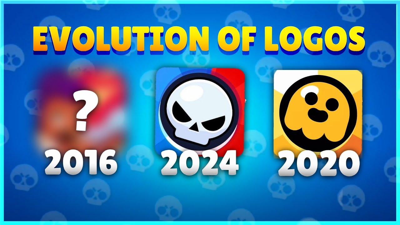 Evolution Of Brawl Stars Logos 2016 2024 Youtube