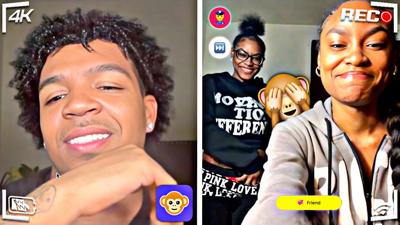 SHE WANNA GET CRUSHED💦 *Monkey App* - YouTube