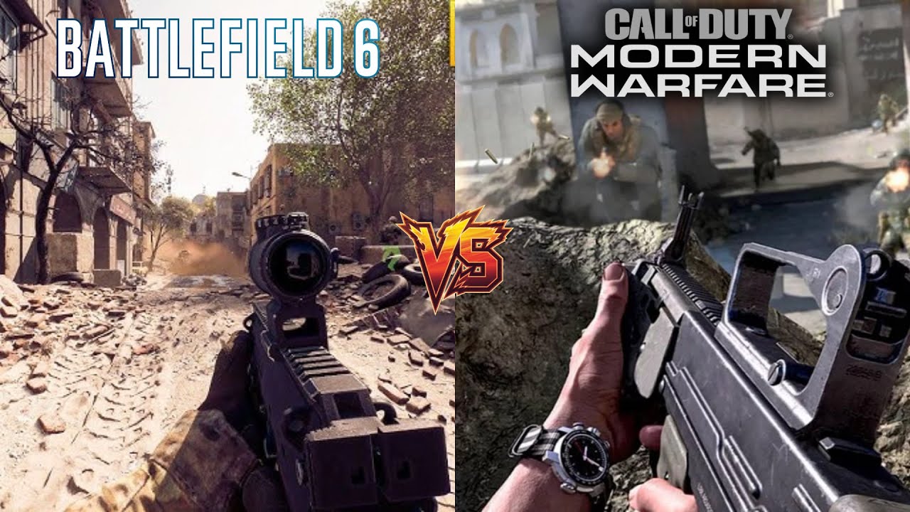 Battlefield 6 vs COD MW 2019 | Graphs and Physics Comparison | RTX 5090 ...