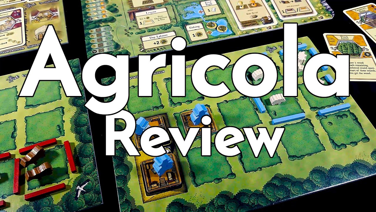 Agricola Board Game Review | Good Wood - YouTube