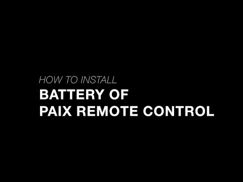 Remote Control - Battery Installation - YouTube