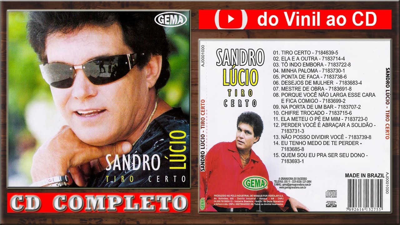 SANDRO LÚCIO - 2003. (CD Completo) - YouTube