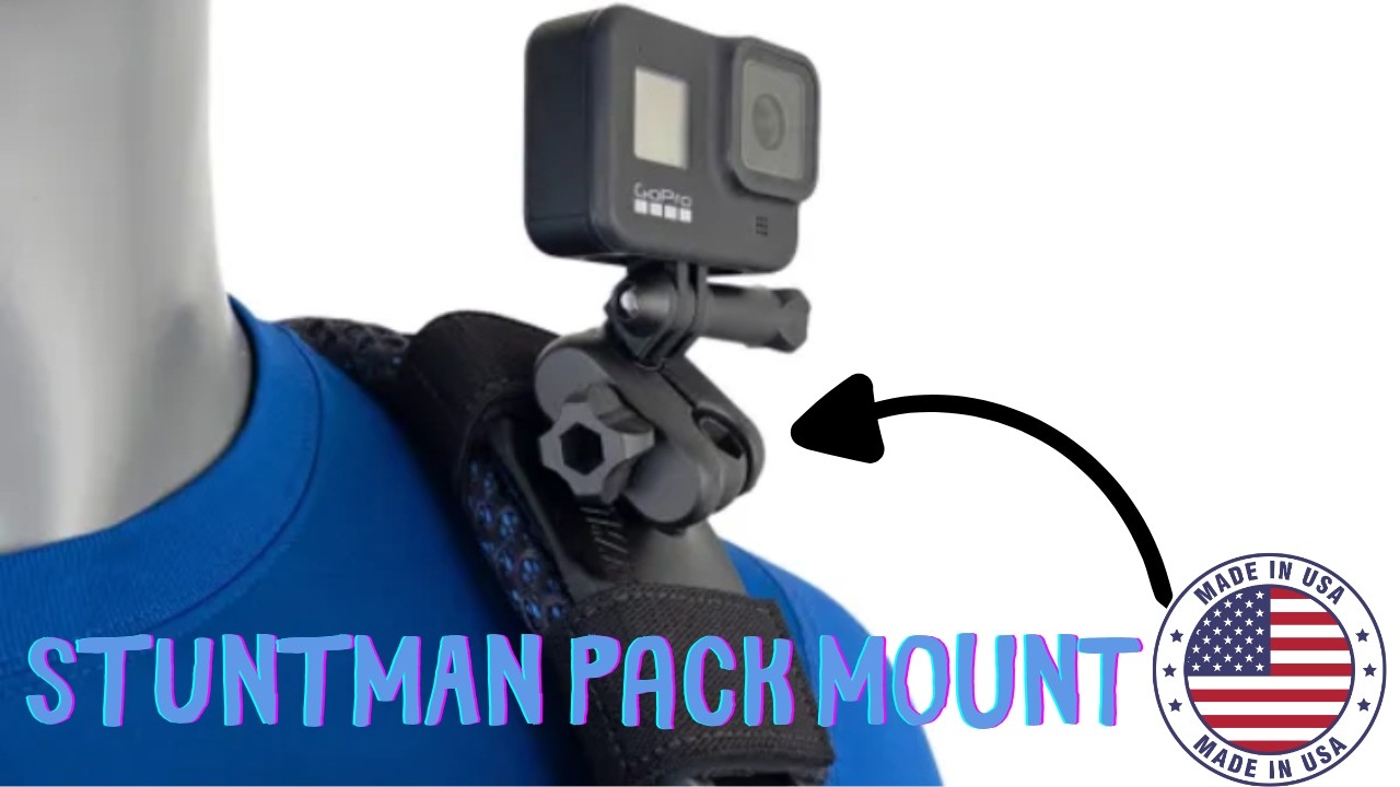 The STUNTMAN Pack Mount is the BEST Action Camera Mount for Outdoor ...