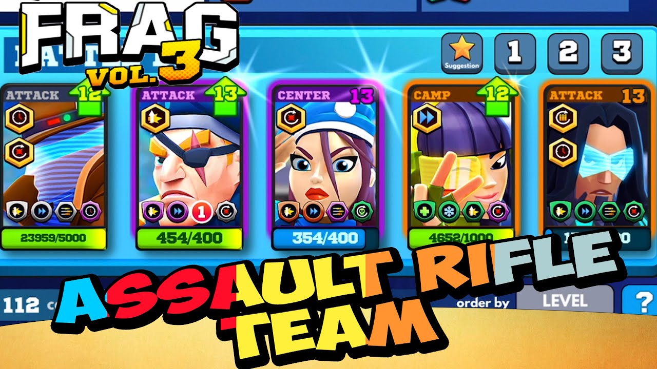 FRAG Pro Shooter Vol.3 - Assault Rifle Team🔥Weak Team... no Def, no ...